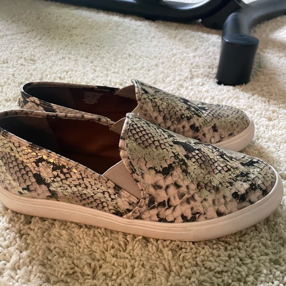 Shoes | Steve Madden Snake Skin Slipon Shoes | Poshmark